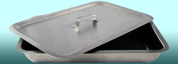 24S3079, Small Stainless Steel Pans with Covers